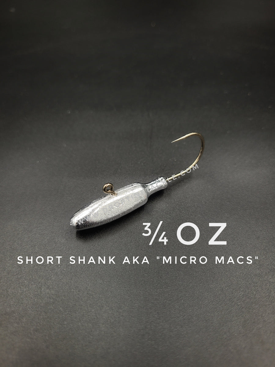 Short Shank Tube Jigs – Drop Tine Tackle